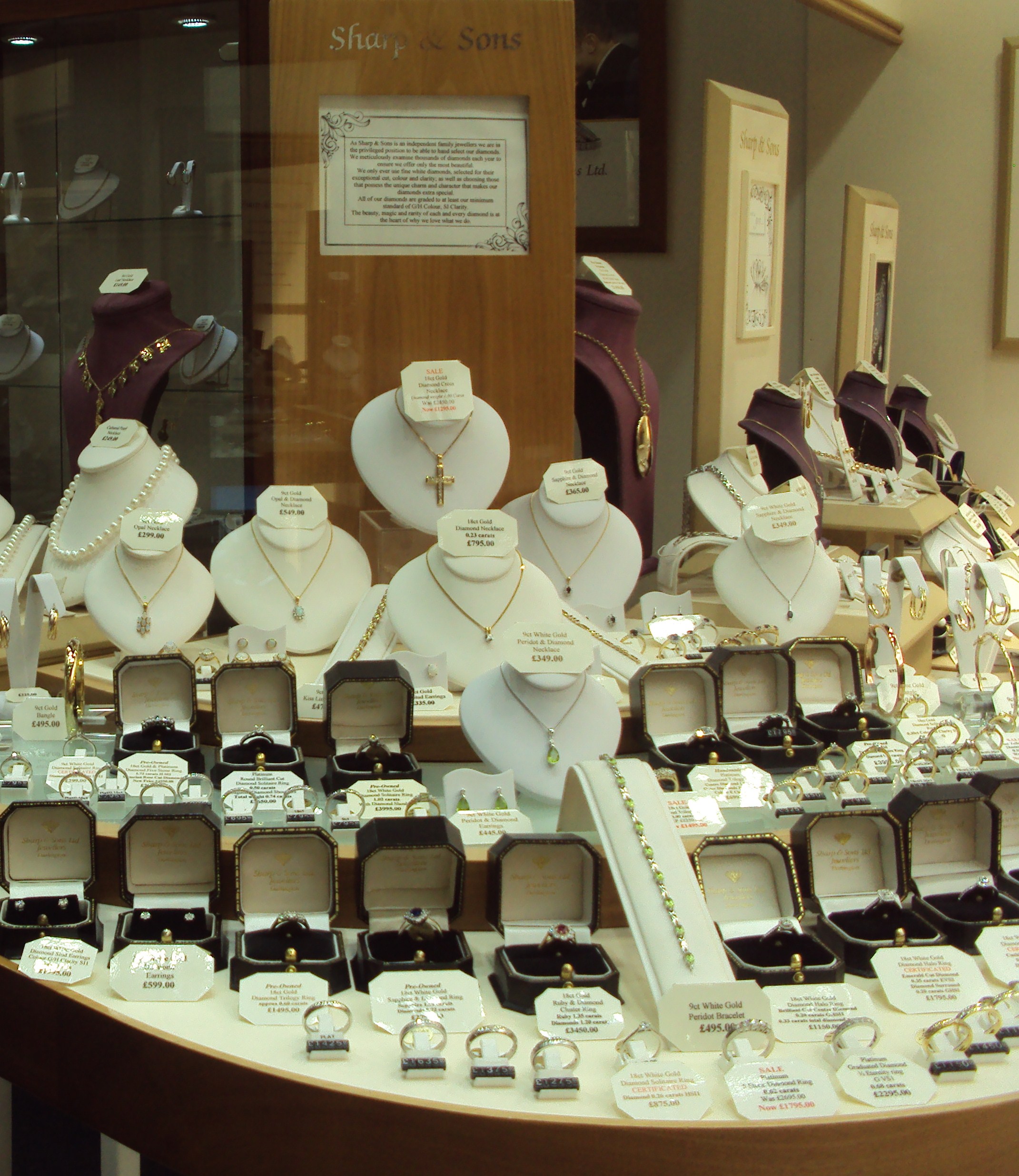 Pre-Owned Jewellery – Sharp & Sons Jewellers Ltd.